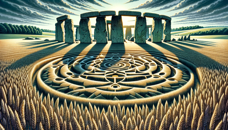 In 1996 A Mysterious Crop Circle Appeared Near Stonehenge — Curiosmos